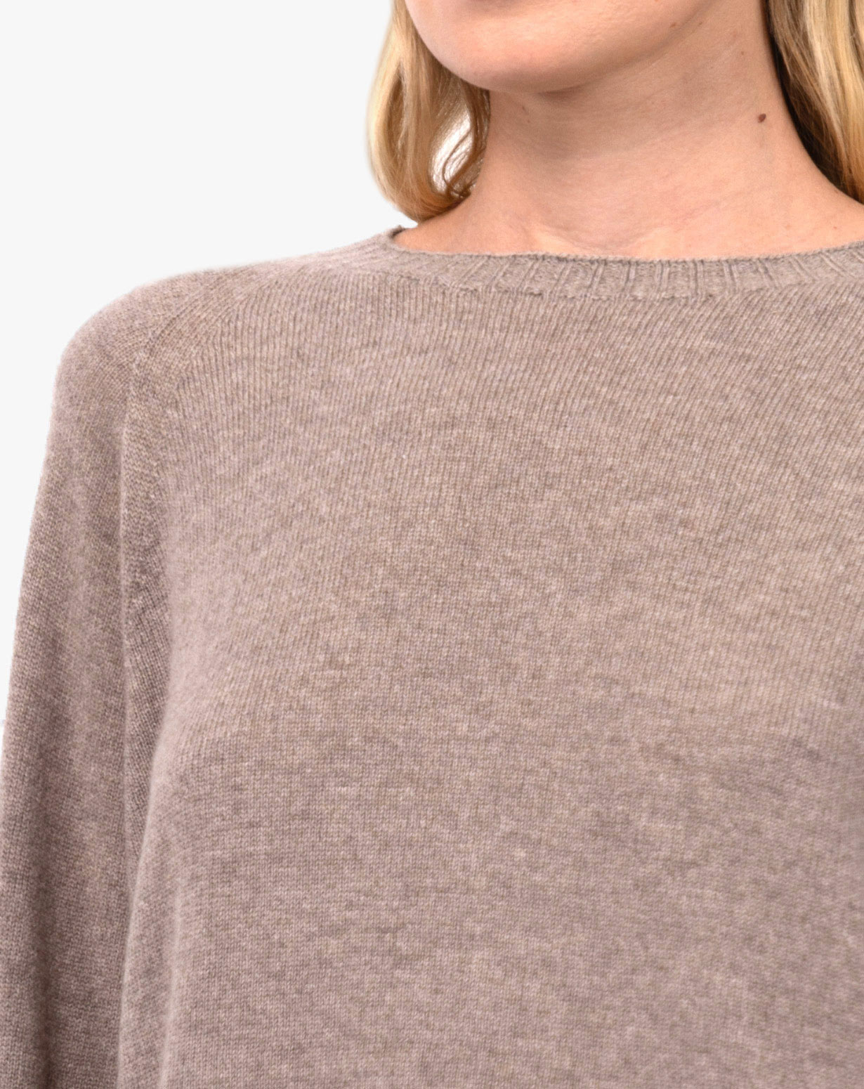 Pull Oversize Cachemire à Col Bateau | MaisonCashmere